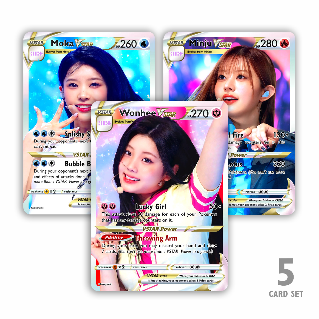 ILLIT VSTAR Holographic Cards – Kholographic
